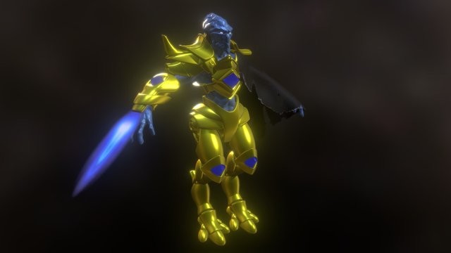 ArtStation - Protoss Warrior