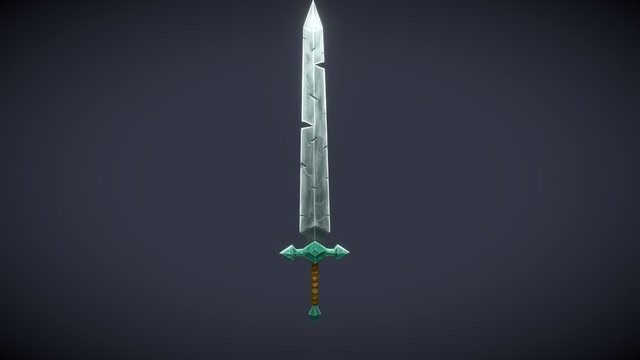 ArtStation - Hand Painted Greatsword