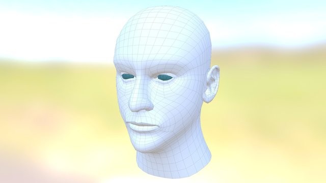 ArtStation - Generic 3D Male Head