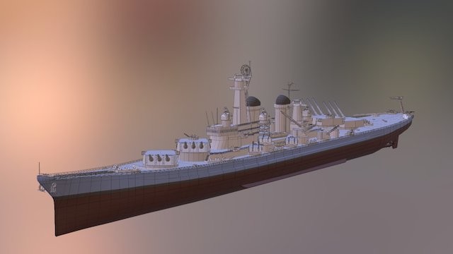 ArtStation - BB-67 Montana