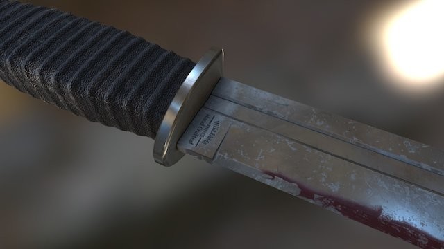 ArtStation - Bloody knife