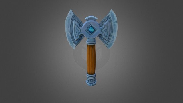 ArtStation - Axe with painted texture