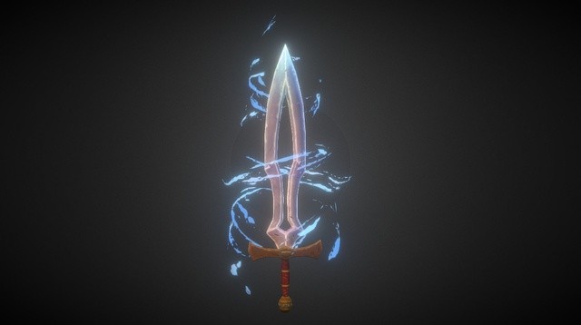 ArtStation - Hand Painted Sword
