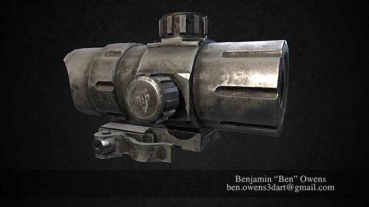 ArtStation - ACOG Scope