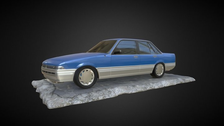 ArtStation - Holden VL Commodore Calais