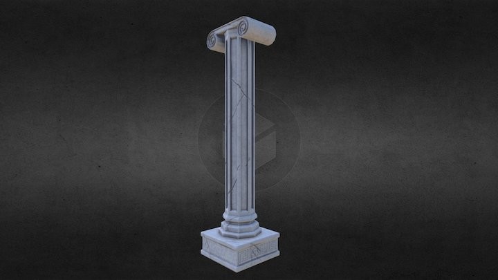ArtStation - Stone Greek Columns