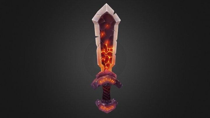 ArtStation - Fire Sword
