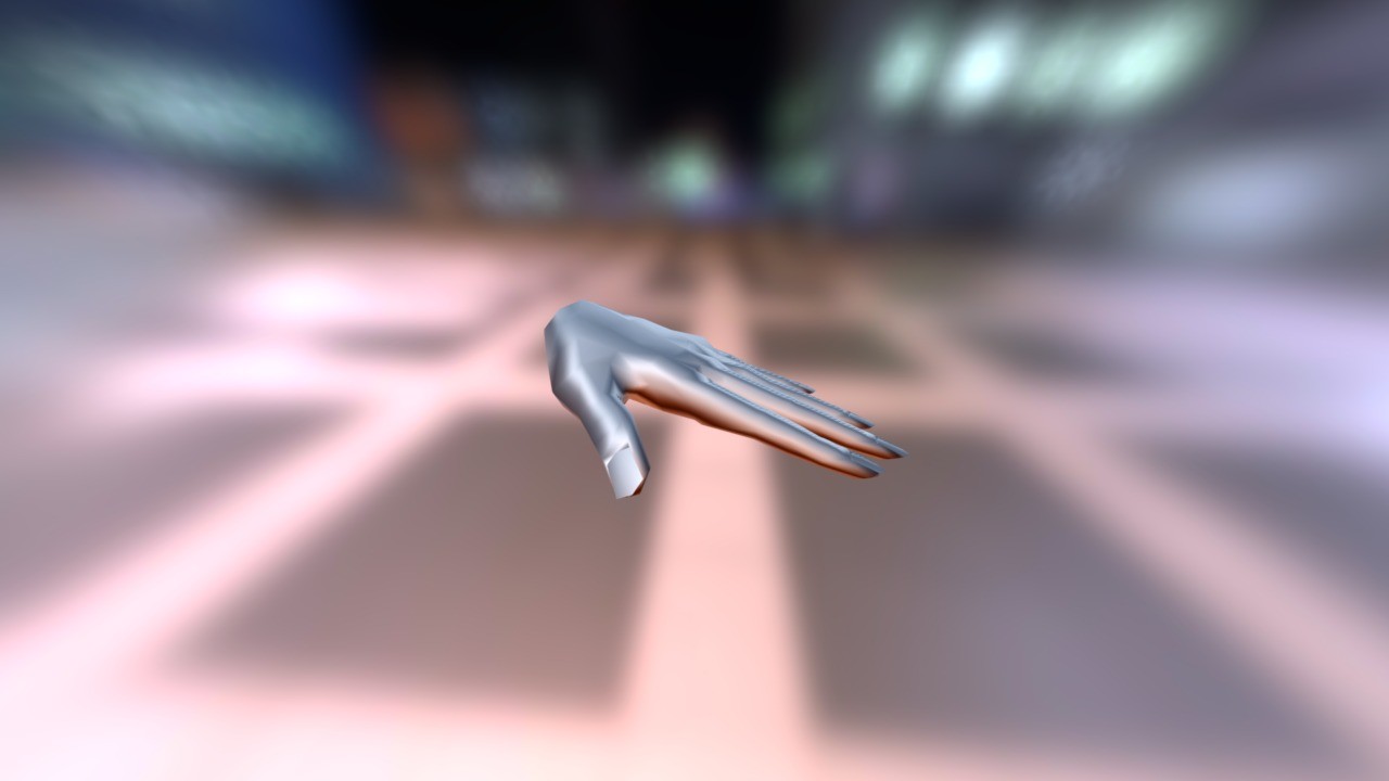 ArtStation - Human Hand In 3d