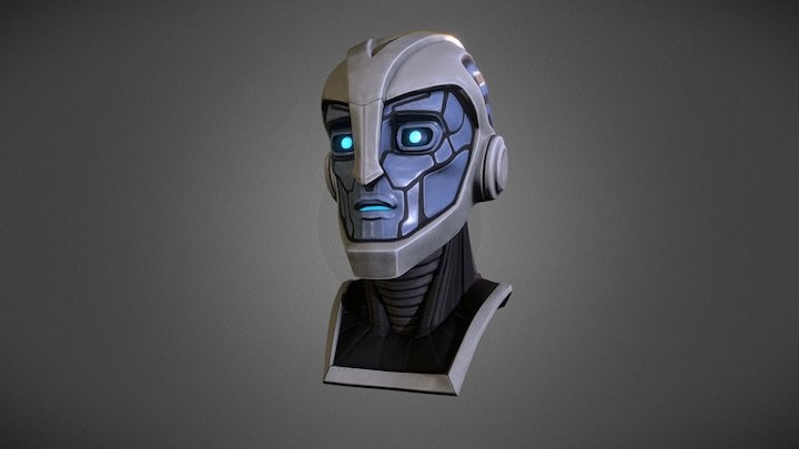 ArtStation - Robot Head - Rock Band 4