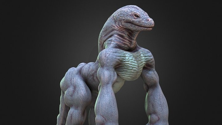 ArtStation - Lizard Man