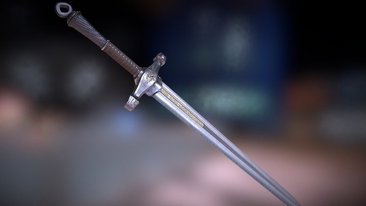 ArtStation - Low-poly sword