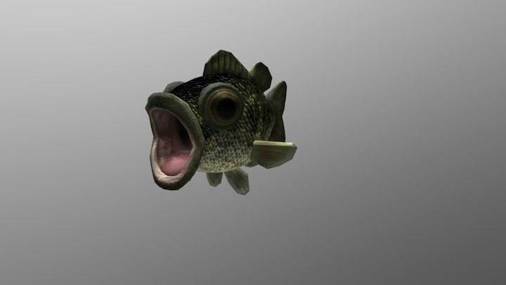 ArtStation - Bass Fish Avatar Head