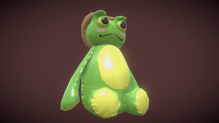 ArtStation - Jingles the Inflatable Frog