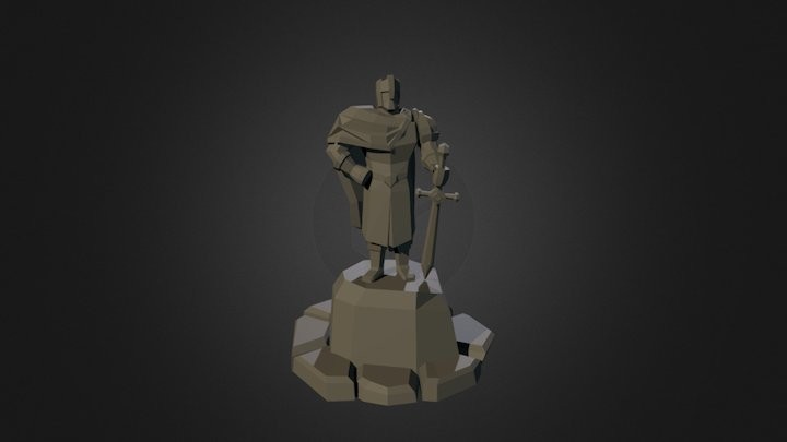 ArtStation - Knight statue