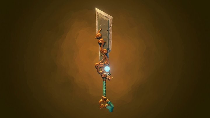 ArtStation - Greatsword of Frozen Hells Fan-Art