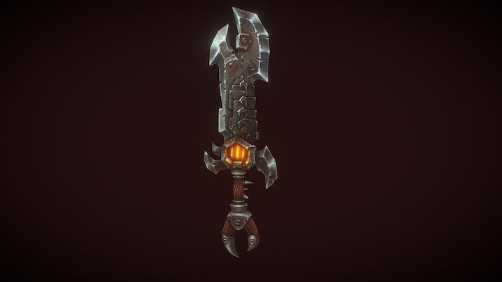 ArtStation - Orcish Sword
