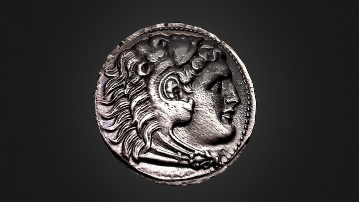 ArtStation - Alexander the great coin