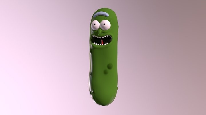 ArtStation - Pickle Rick