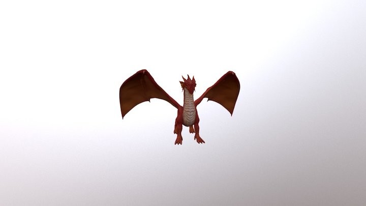 ArtStation - Red Dragon