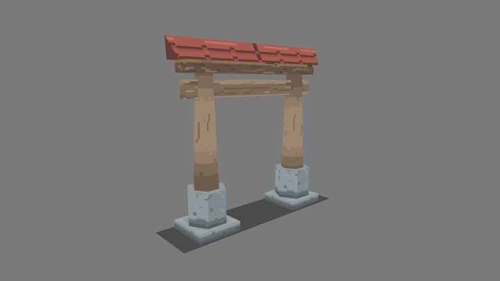 ArtStation - Temple Gate