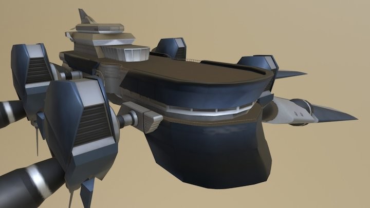 ArtStation - RWBY Air Ship