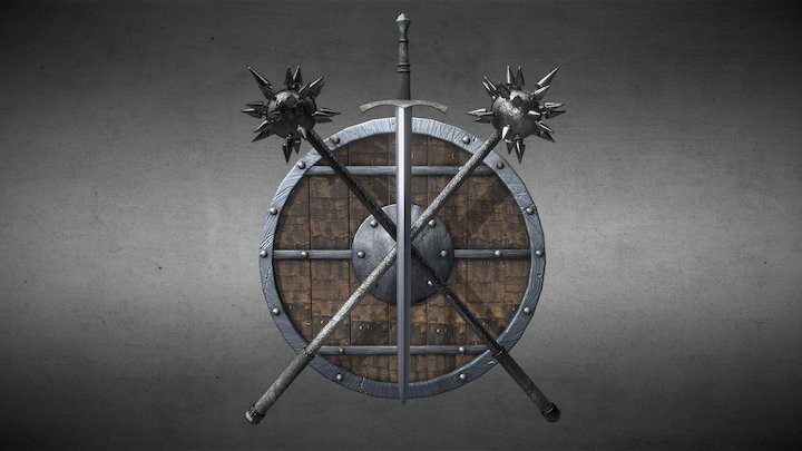 ArtStation - Weapons Crest