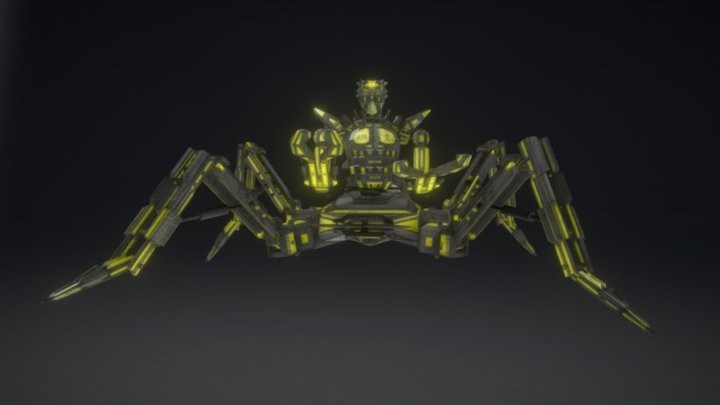 ArtStation - Spider Robot