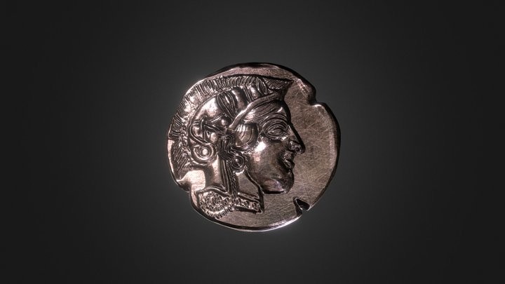 ArtStation - Athena coin-print model