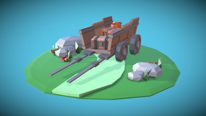 ArtStation - Medieval Fantasy Cart