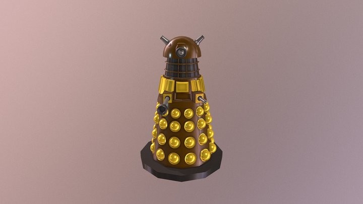 ArtStation - Dalek Model 3DSmax