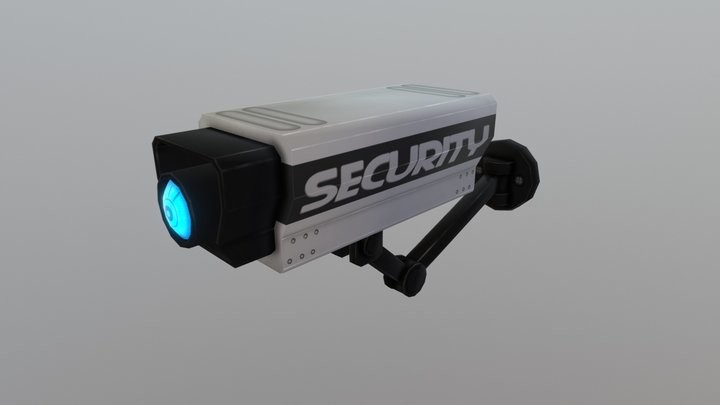 ArtStation - SCI-FI Security Camera