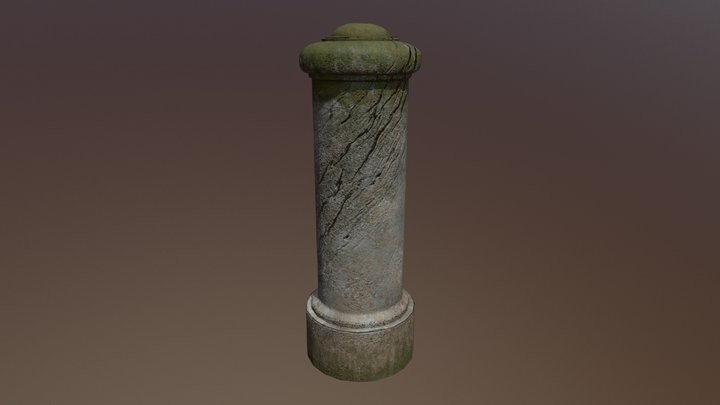 ArtStation - Damaged Pillar