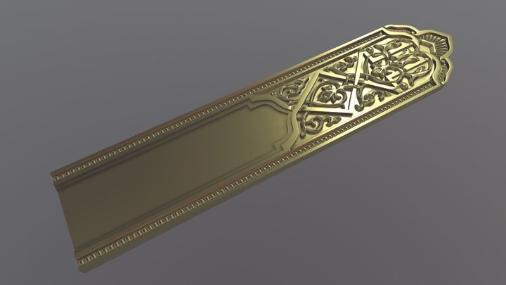 ArtStation - Vervloet - Oman Plate (Plaque)