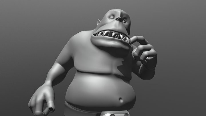 ArtStation - Ogre Monster