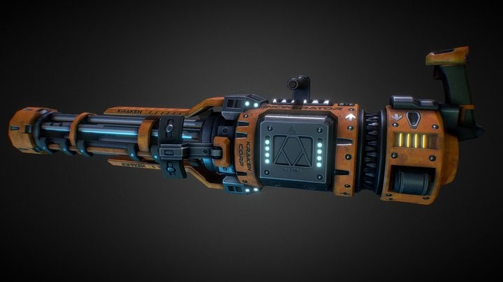ArtStation - Minigun