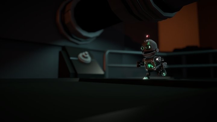 ArtStation - Clank Hand Painted Battle Damaged