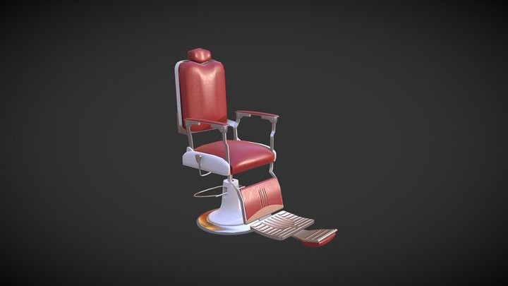 ArtStation - Barber Chair