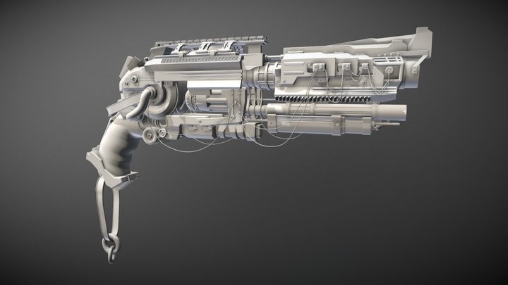 ArtStation - Gun Project V1 ( WIP )