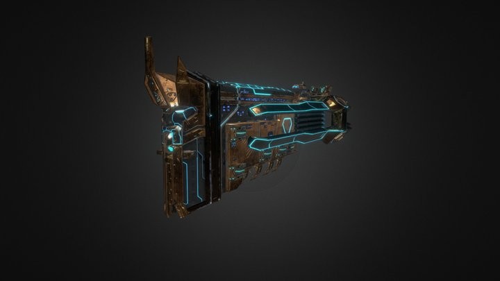 ArtStation - Dwarven Spaceship