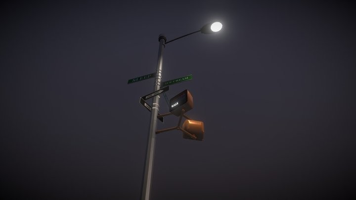 ArtStation - Lamp Post
