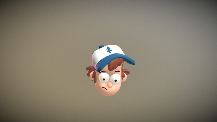 ArtStation - Dipper from "Gravity Falls"