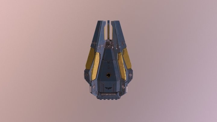 ArtStation - Warhammer 40k Drop Pod