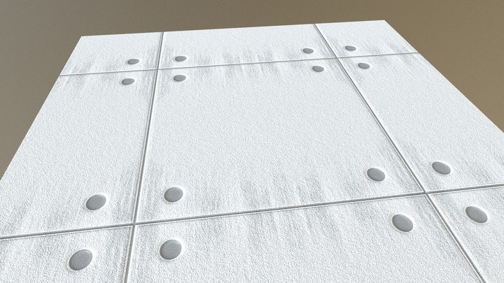 ArtStation - concrete panel texture low-poly