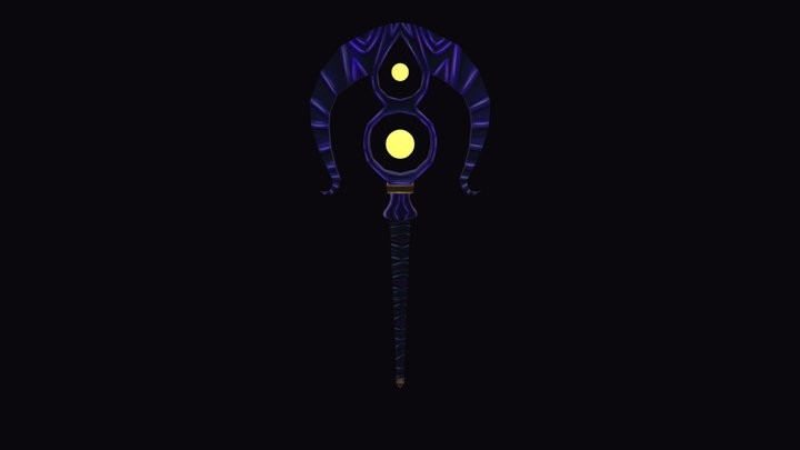 ArtStation - Low-Poly Warcraft Weapon