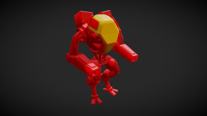 ArtStation - Red Mech