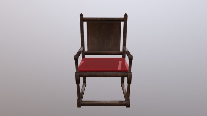 ArtStation - Wooden Chair