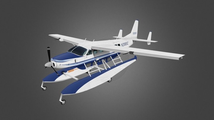 ArtStation - Cessna Caravan