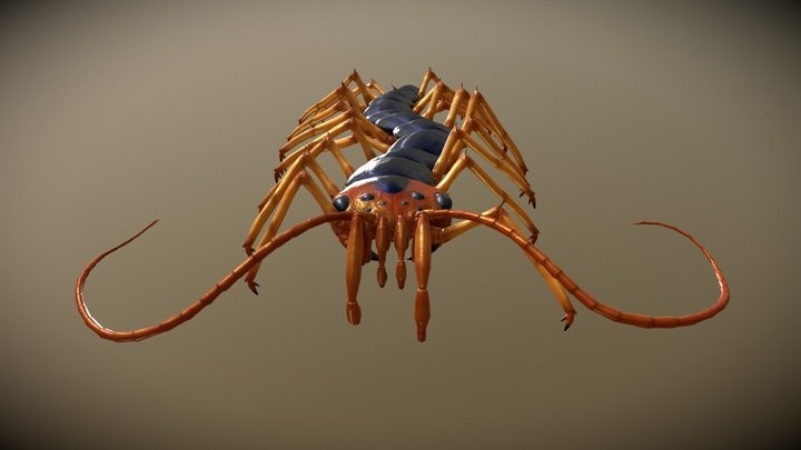 ArtStation - Mantis Centipede