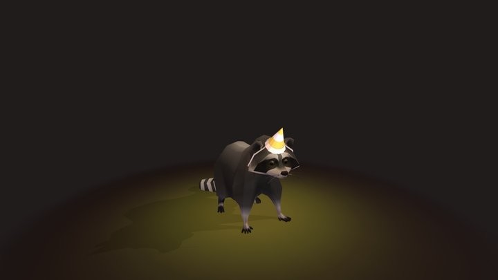 ArtStation - VR Raccoon - Animation Cycles
