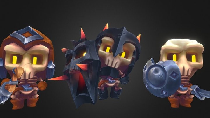 ArtStation - Stylized Fantasy Enemies